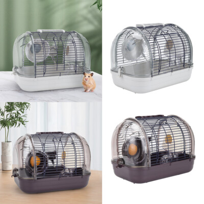 Hamster Cage Small Pet Animal Travel Cage Box Single Layers With ...