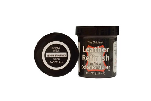 Leather Refinish Color Restorer Dye & Cleaner/Conditioner-Preparer ...