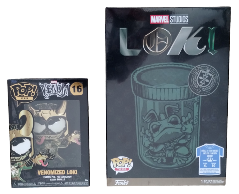 Funko Pop Loki Frog of Thunder Boxed Tee T-shirt X Large and Venomized ...