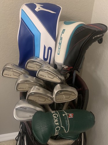 MIZUNO/PING Ladies Used Complete Golf Club Set Woods, putter-No Bag | eBay