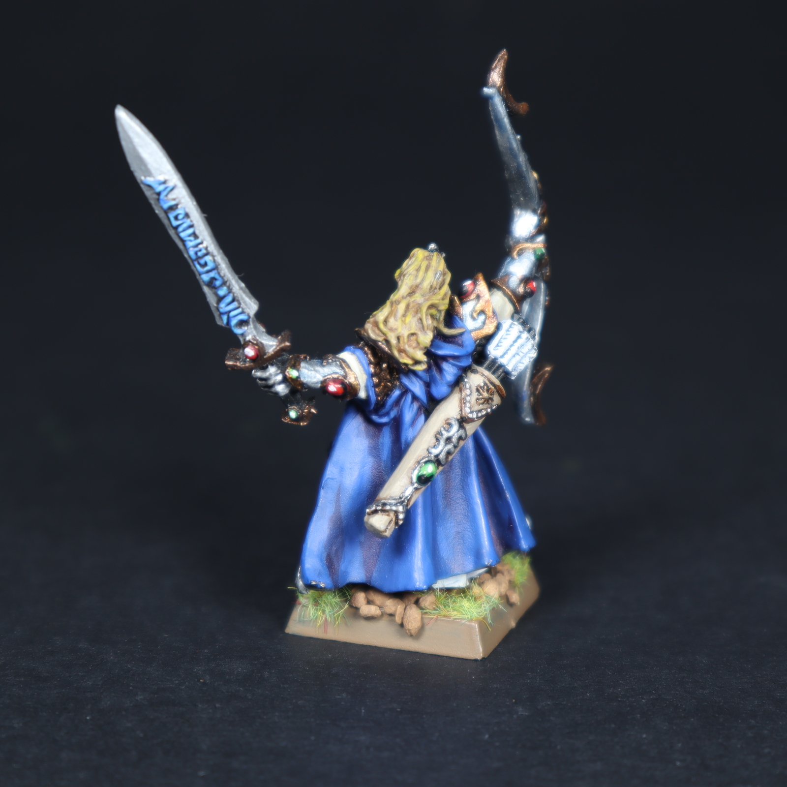 High Elves, Painted Alith Anar Shadow King, Warhammer , Games Workshop ...