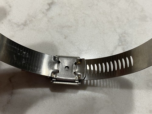 1 each, AN737TW-114 Stainless Hose Clamp 3" to 3.5" QS100, New Old ...