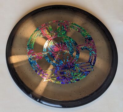 Discraft Ledgestone 2021 Z SPARKLE ZONE Disc Golf 174 Putter Black NEW ...