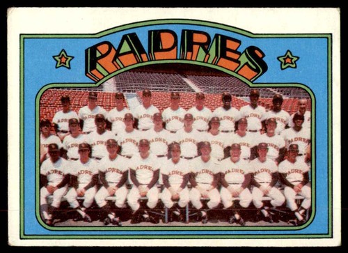 1972 Topps Team Card San Diego Padres #262 | eBay