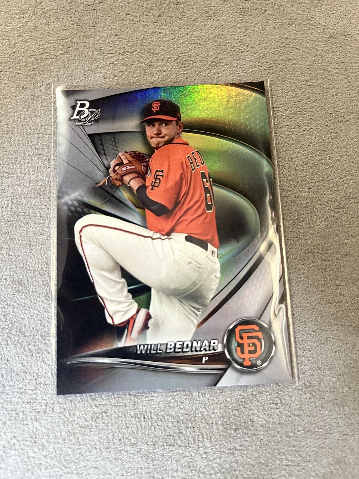 2022 Bowman Platinum Prospect Will Bednar San Francisco Giants #TOP-92 ...