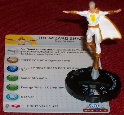THE WIZARD SHAZAM #045 #45 Brave and the Bold DC HeroClix Rare | eBay