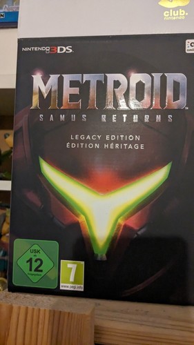 NEUF : Metroid Samus Returns 3DS - Coffret Legacy Edition | eBay