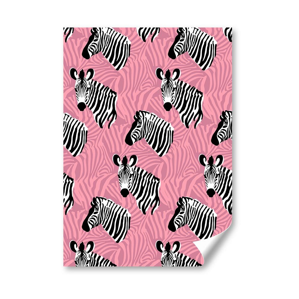 Hot Pink Zebra Animal