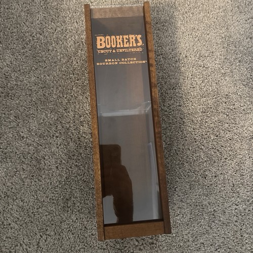 Booker's Uncut & Unfiltered Small Batch Bourbon Whiskey Collection Wood ...