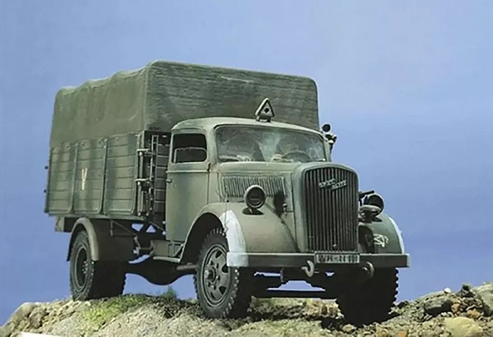 Italeri 1/35 Ww.II German Military 3-Ton Cargo Truck | eBay