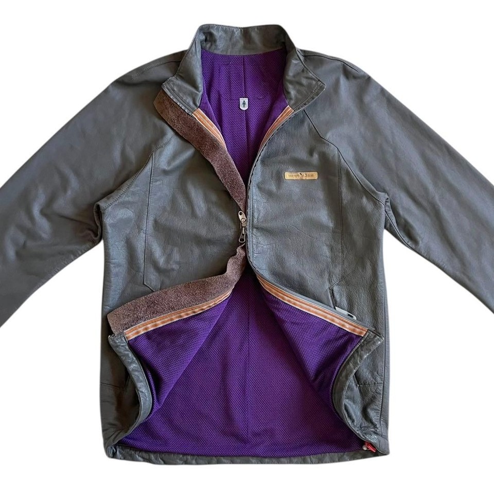 VANDALIZE 00s Cowhide Leather Jacket Gray M Cow Leather, Archive, Pre ...