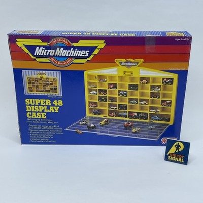 Micro Machines Yellow Carry Display Case WITH Original Box 1989 Galoob ...