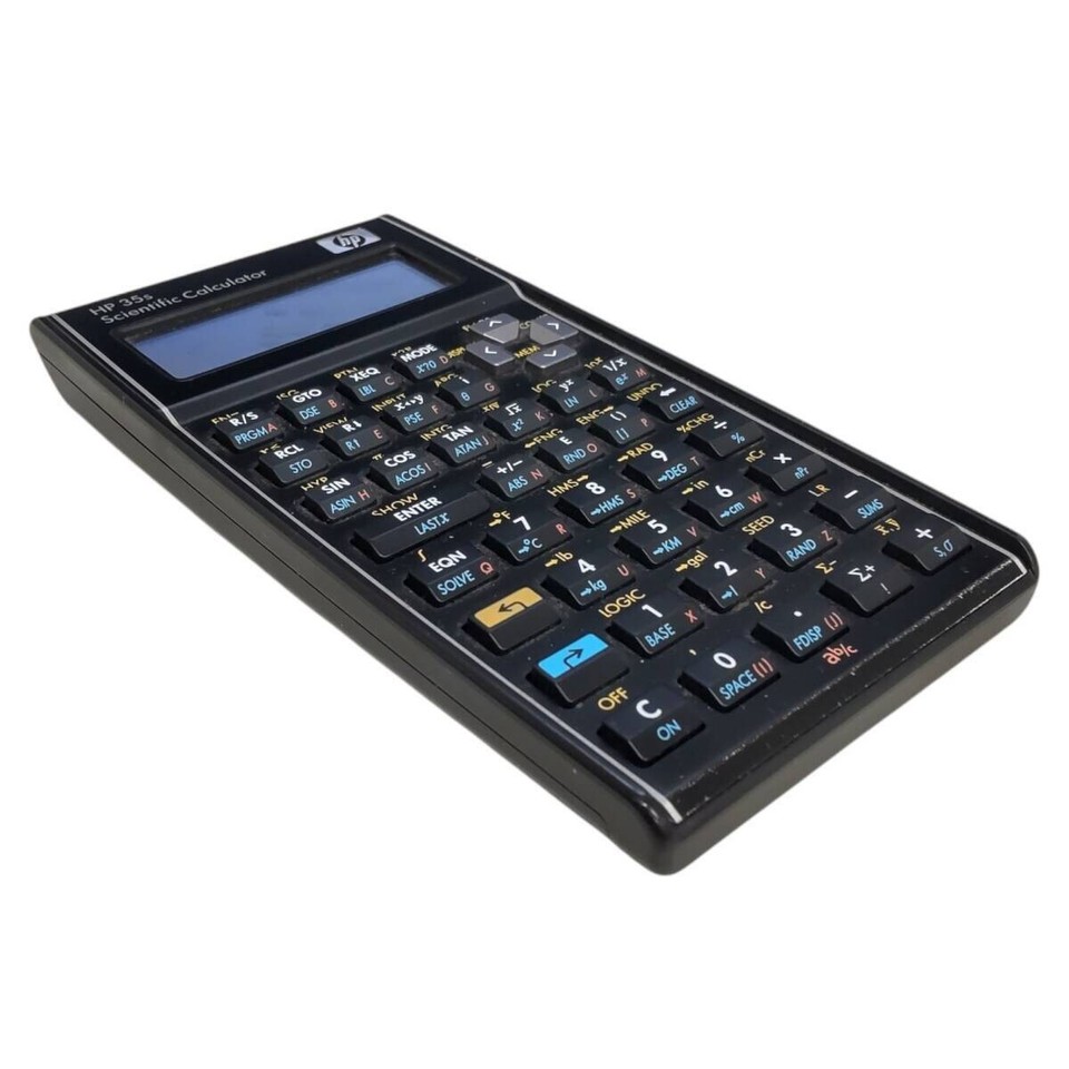 Hewlett-Packard HP 35s Scientific Calculator Black Carrying | eBay