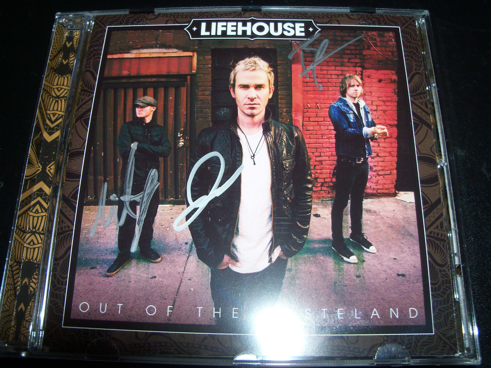 Lifehouse Out of the Wasteland Signed Autographed CD - New | eBay