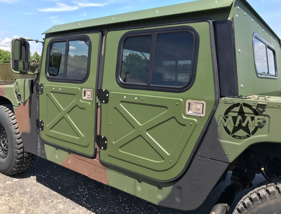 1/8" Aluminum 4-Person Hard Top Kit for HMMWV / Humvee / Hummer – Made ...