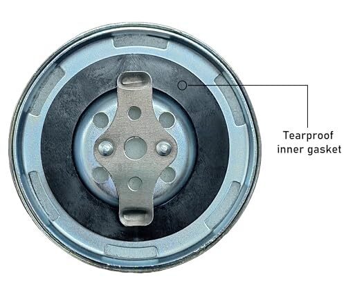 Hydraulic Oil and Fuel Filler Metal Vent Breather Cap for Reservoir ...