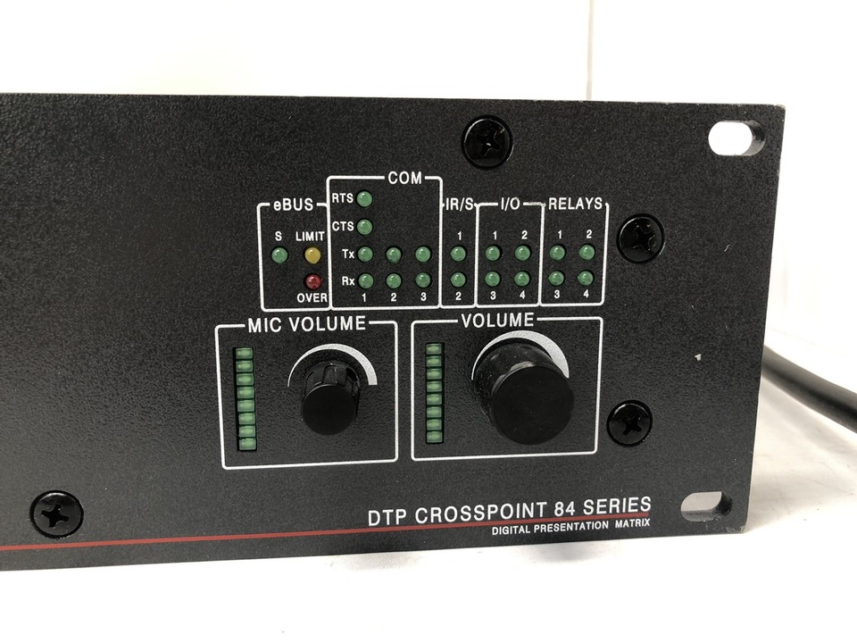 Extron CrossPoint 84 IPCP MA 70 DTP 8x4 Scaling Digital Presentation ...
