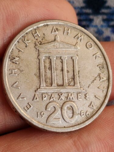 GREECE 20 DRACHMA 1986 Kayihan coins T1 | eBay