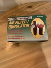 Central Pneumatic Industrial Air Filter Regulator Unit 98904 for sale ...