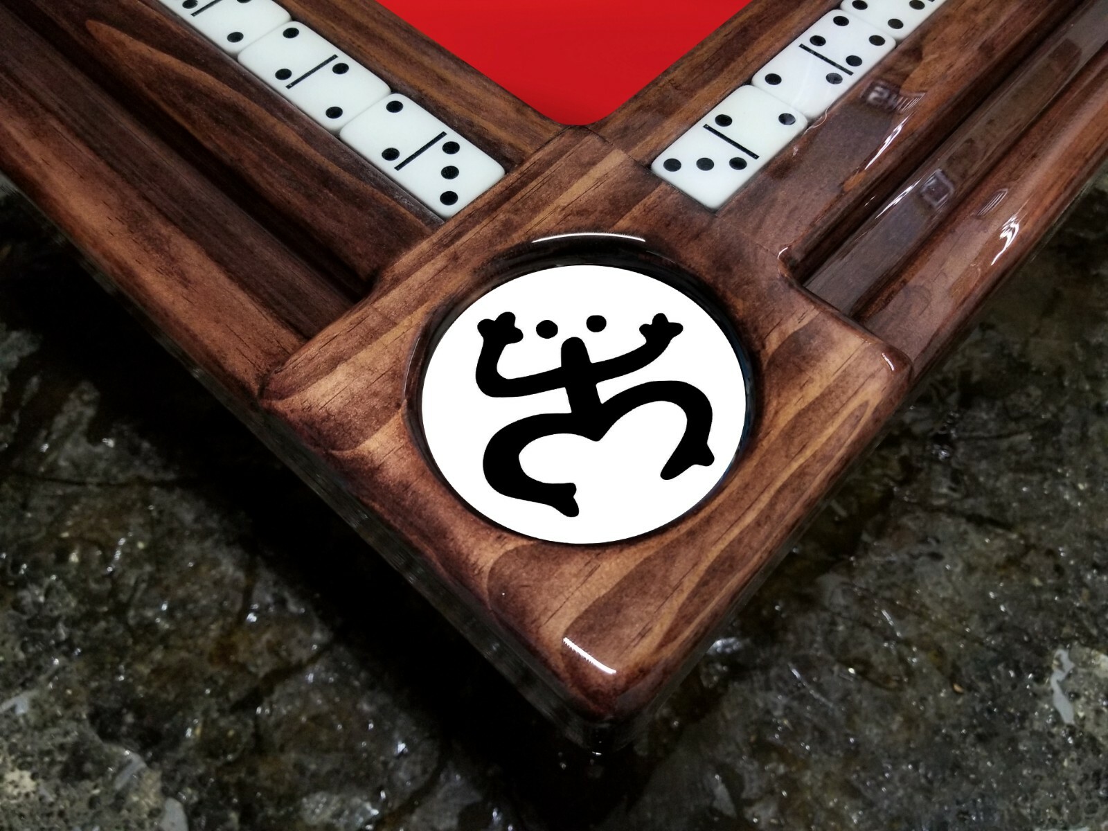 Puerto Rican Coqui Taino Themed Domino Table by Domino Tables by Art | eBay