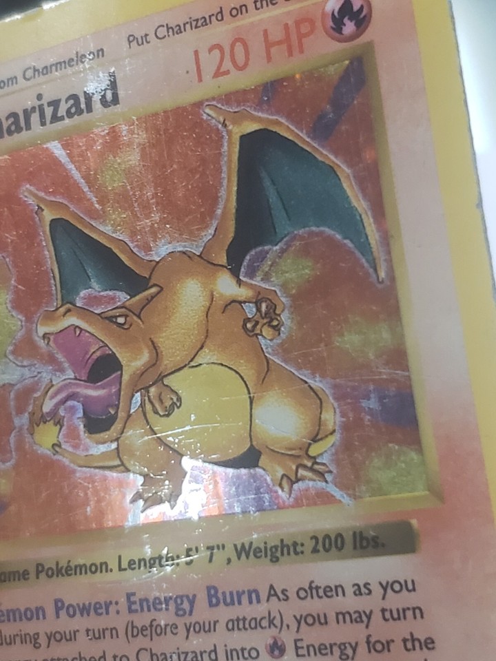 Charizard HP #4 Base Set (Shadowless) Pokemon | eBay