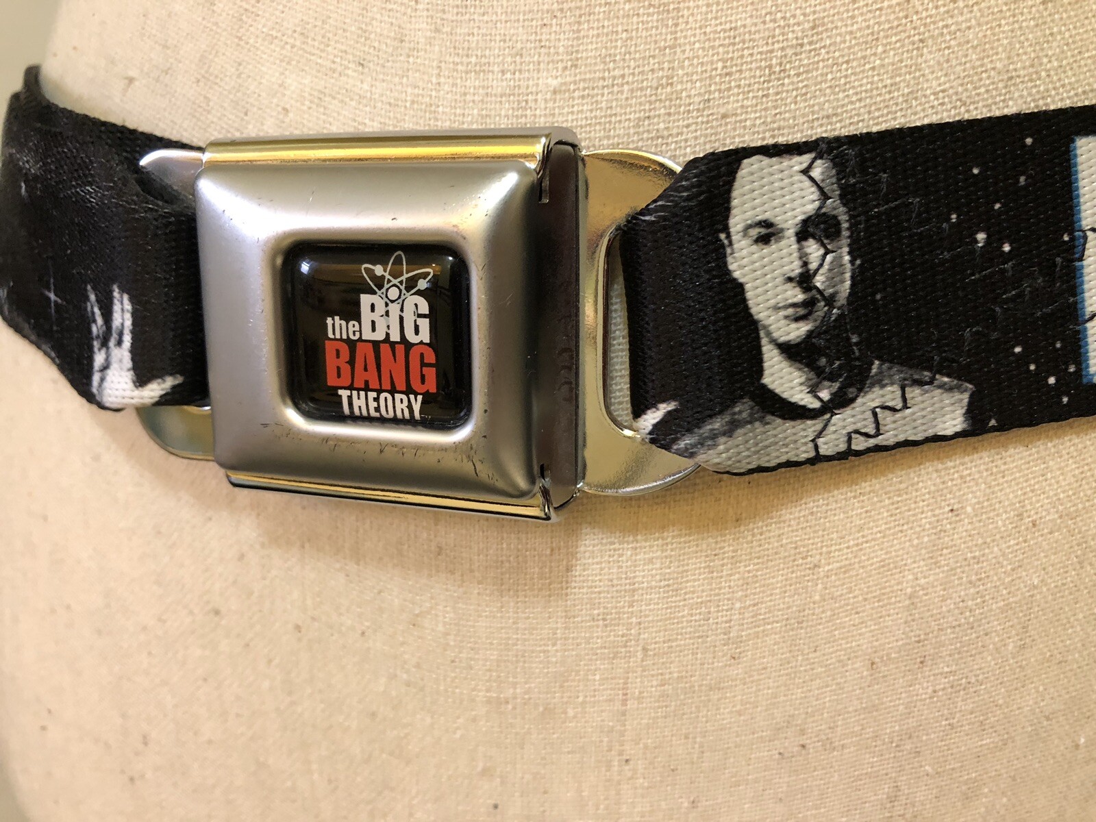Big Bang Theory Buckle Down Seatbelt Buckle Belt Sheldon Live Long And ...