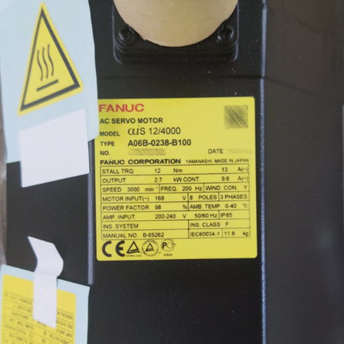 NEW FANUC SERVO MOTOR A06B-0238-B100 A06B0238B100 | eBay