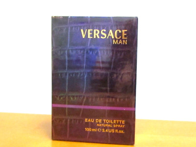 Vintage Versace Man ( Purple ) Cologne Men 3.4 oz Eau De Toilette Spray ...