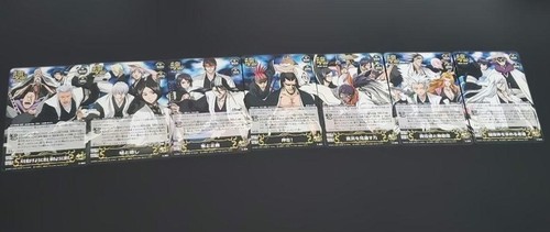 BLEACH Soul Card Battle Gotei 13 Captains Trading Cards - 7 Card Set | eBay