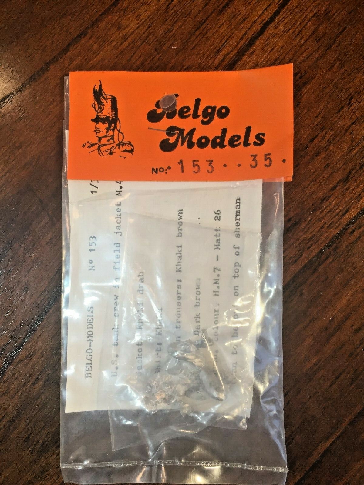 Belgo Models 1:35 Kit #153 "U.S. Tank crew in field jacket M41" New in ...