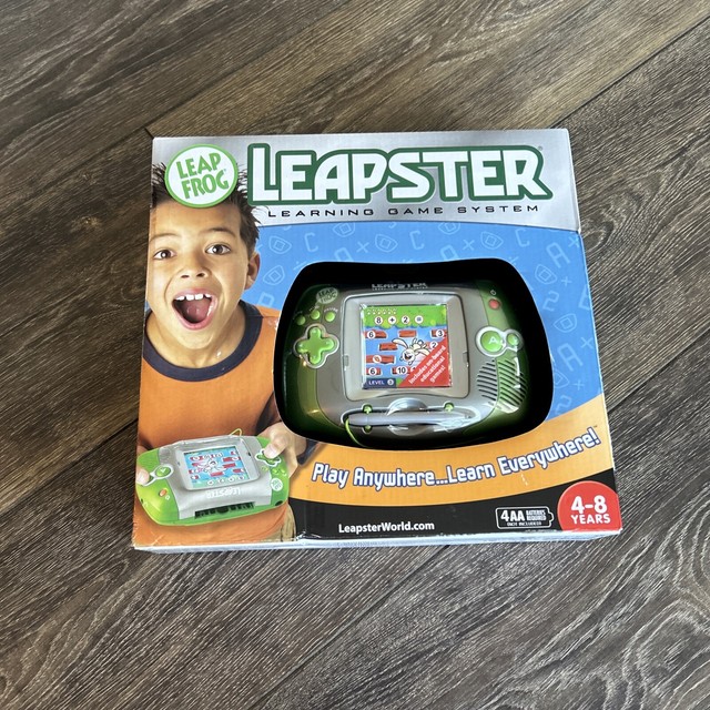 LeapFrog Leapster Learning System Green Handheld Game Console 2005 for ...