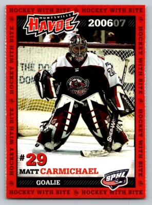 Matt Carmichael 2006-07 Huntsville Havoc | eBay