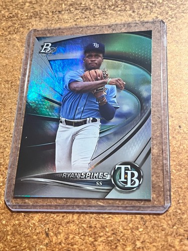 2022 Bowman Platinum Baseball Prospects # Top-84 Ryan Spikes | eBay