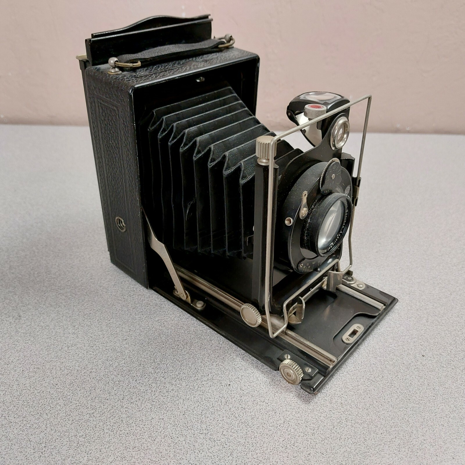 Vario Gauthier Folding Format Box Camera Steinheil Munchen Actinar Lens ...