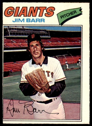 1977 O-PEE-CHEE* JIM BARR SAN FRANCISCO GIANTS #119 | eBay