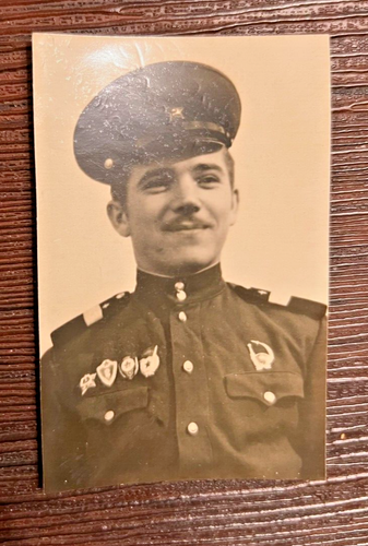 1960s Soviet Man USSR photo Soviet Young man Handsome Guy Millitary ...