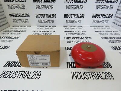 EDWARDS FIRE BELL 6'' 439D-6RAU RED NEW IN BOX | eBay