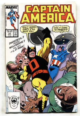 Captain America #328--1986--D-Man--Marvel--comic book | eBay