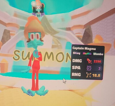 NEW SHINY WUMBO MYTHIC CAPTAIN MAGMA With FORMULA- SpongeBob Tower ...