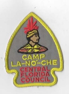 Camp La-No-Che Central Florida Council YEL Bdr. [CA-1646] | eBay