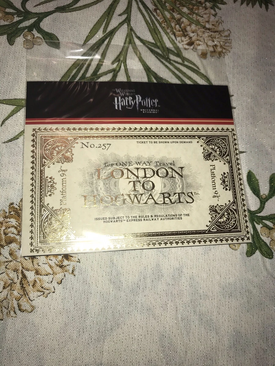 Hogwarts Express Train Ticket