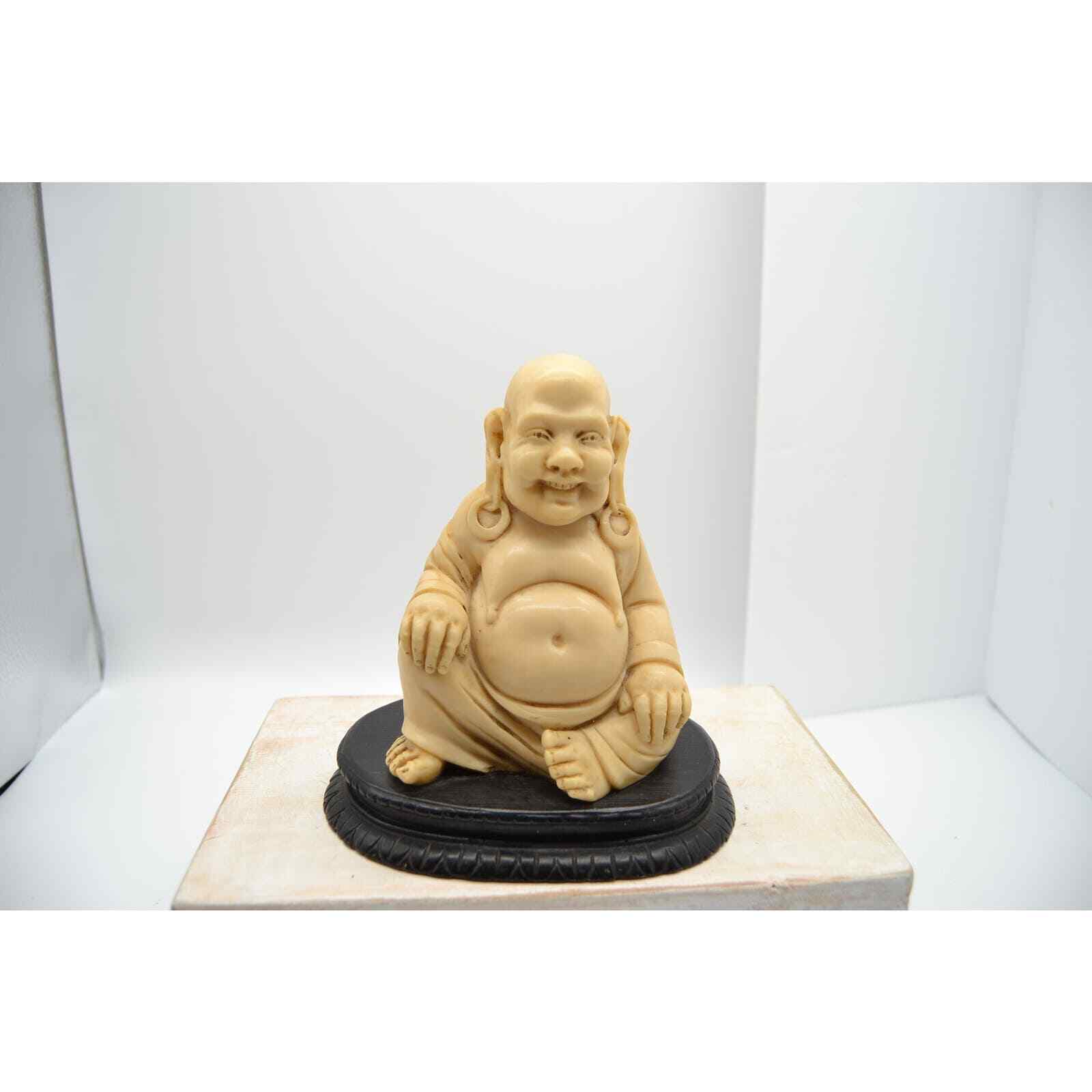 Vintage Buddha Sculpture A. Santini Resin Made In Italy | eBay