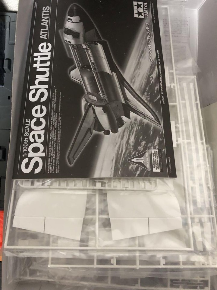 Unassembled Tamiya Space Shuttle Plastic Model | eBay