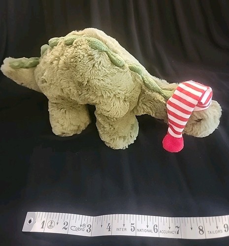 Manhattan Toy Co Stegosaurus Dinosaur Plush Stuffed Toy 11" Striped ...