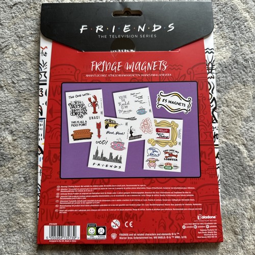 Friends The Television Series - 25 Fridge Magnets - 4 Sheets -HTF! NEW ...