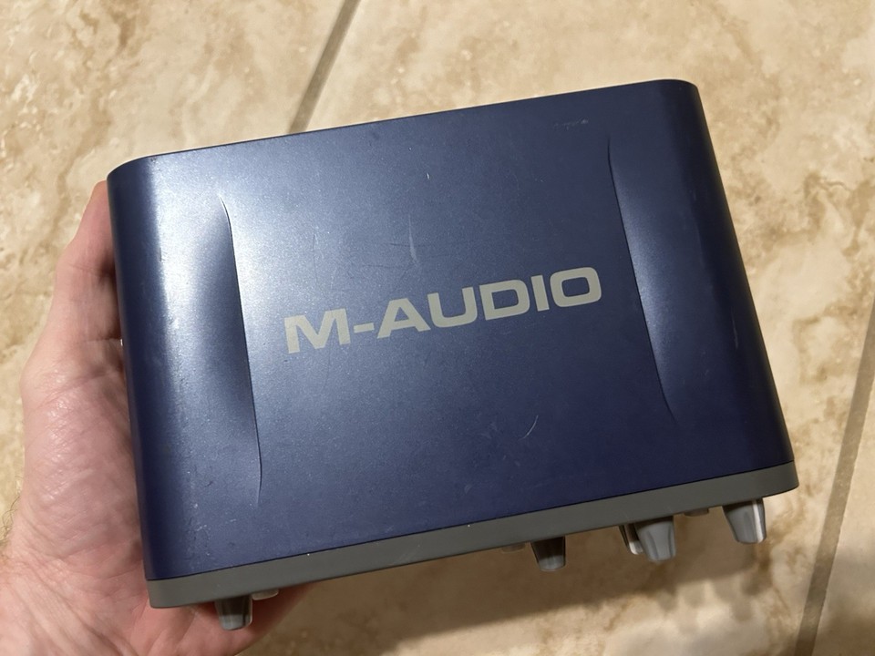 M-Audio Fast Track Pro Stereo Digital Recording Interface USB MIDI - No ...