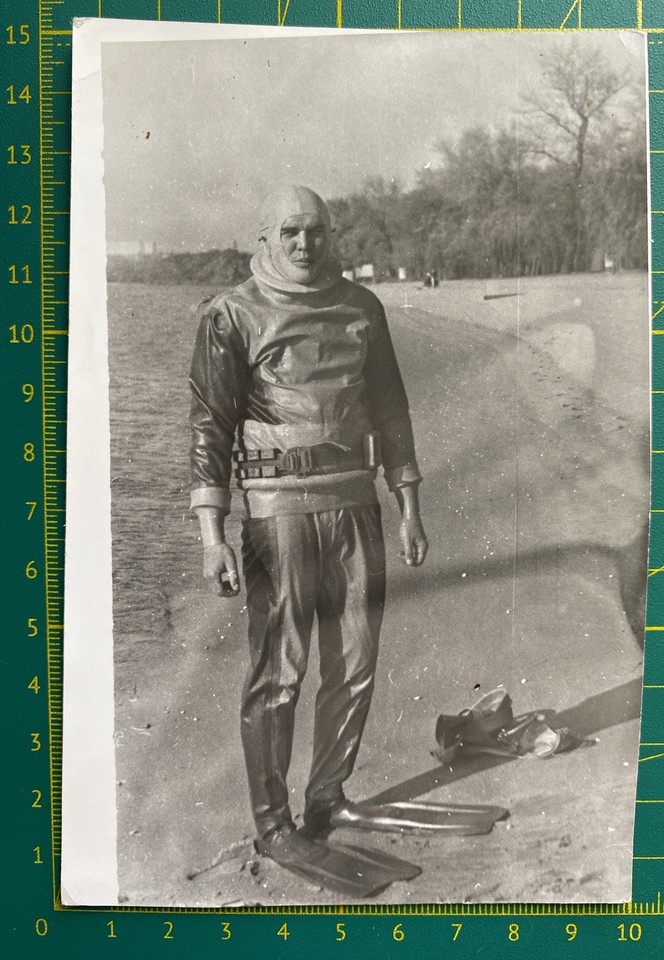 Soviet Diver Ussr Sweet Young Man Diving Suit Handsome Guy Gay lnt ...