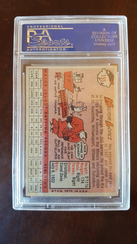 1958 topps baseball cards, PSA Graded, complete your set | eBay