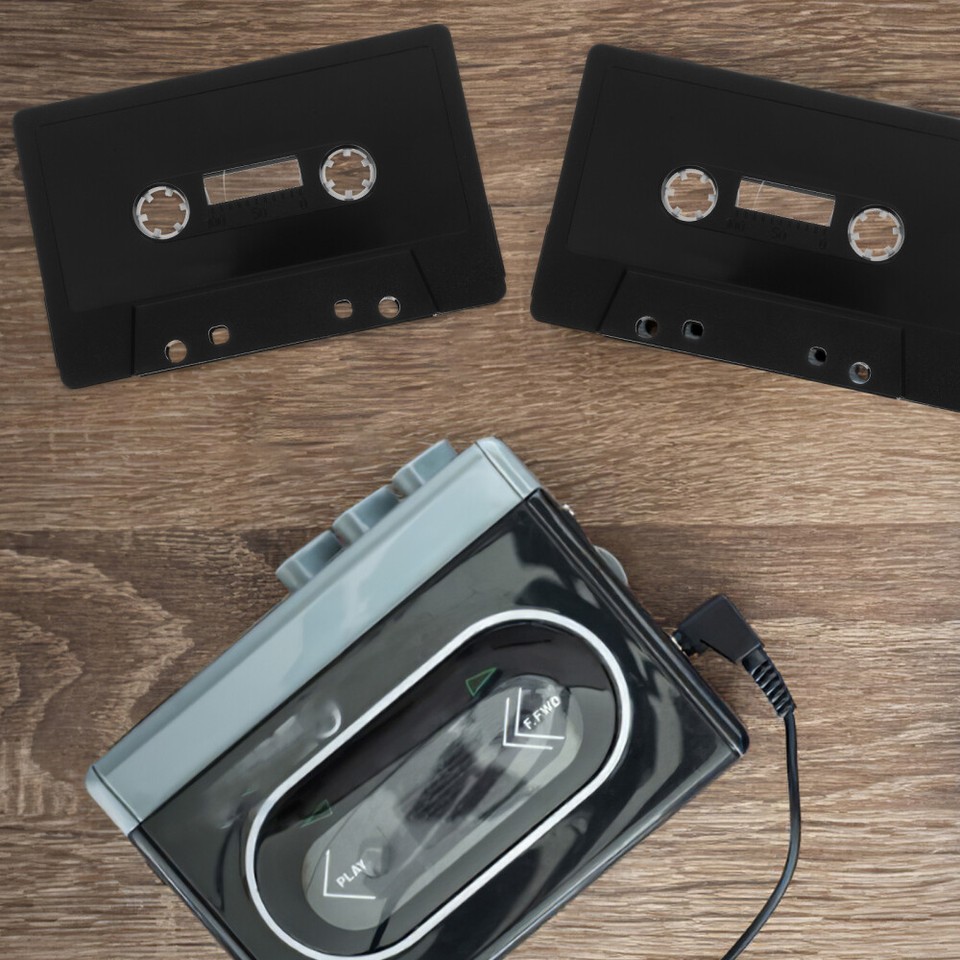 4pcs Empty Cassette Tape Diy Material Decorative Blank Cassette ...