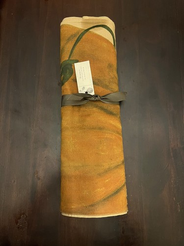 Pottery Barn Pumpkin Painted Table Runner 18" x 108" Thanksgiving, Fall ...